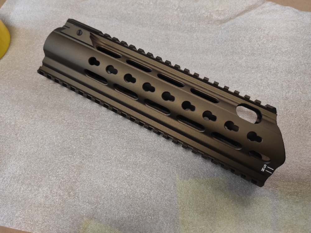 Купить TASK FORCE HK A7/G38/G95 Style HKeyMod Handguard for Umarex / VFC HK416 - 10.5"" / RAL ...