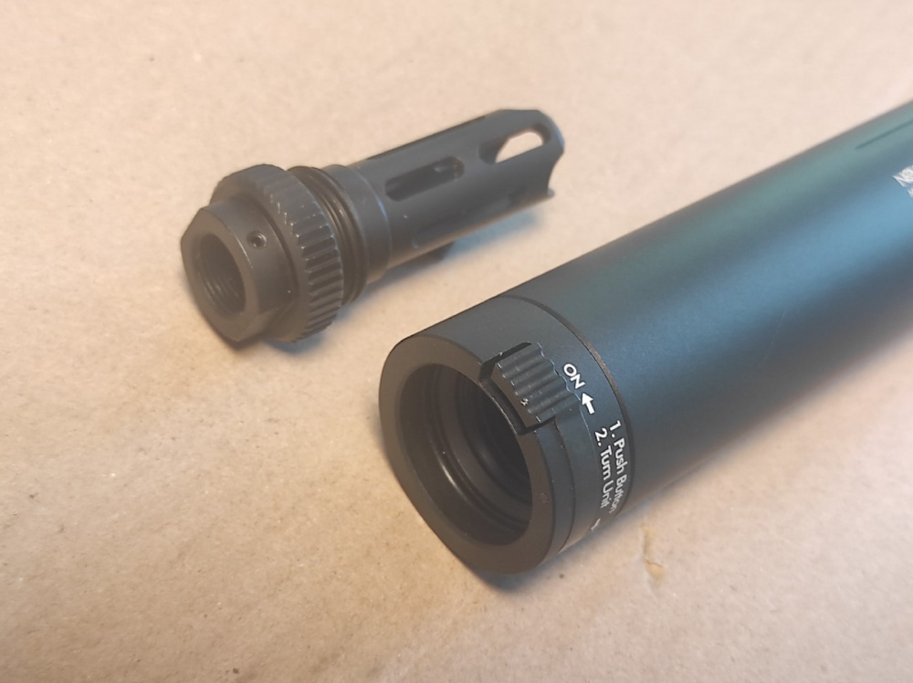 Купить NOVRITSCH 12742 Fast Attach Suppressor + V2 Flash Hider for Fast ...