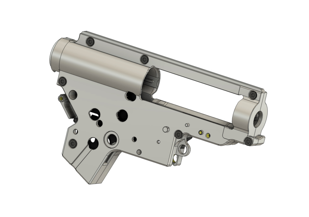 Купить RETRO ARMS 10722 CNC gearbox QSC shell for ARCTURUS m4 для ...