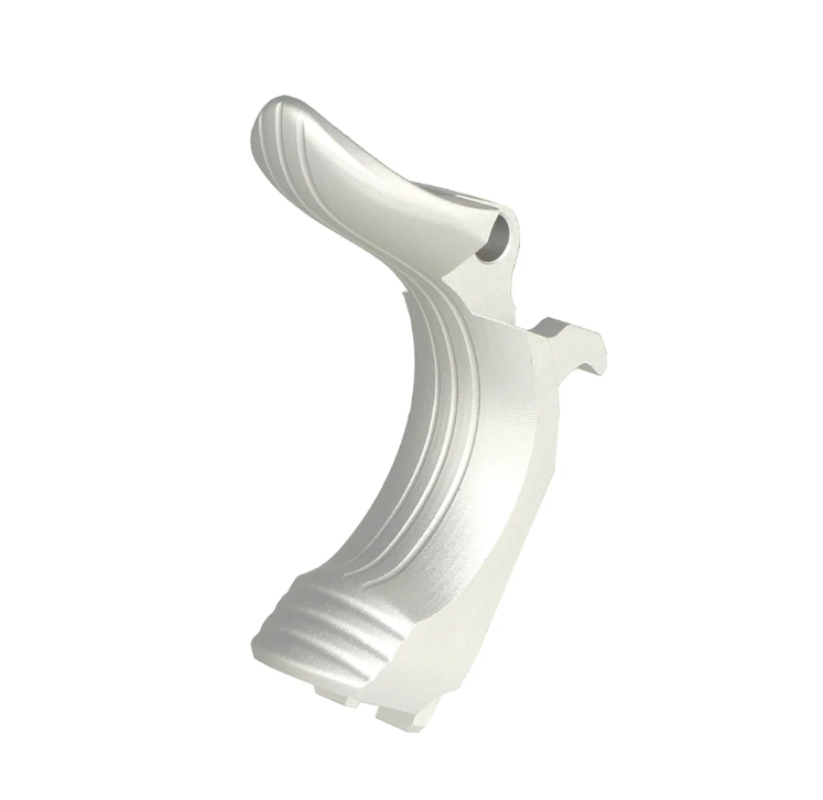 Купить 5KU 19888 Aluminium Grip Safety For TM Hi-Capa Type 1 SILVER для ...