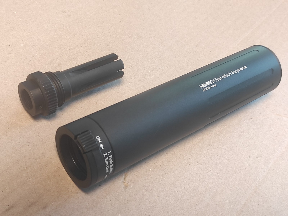 Купить NOVRITSCH 12743 Fast Attach Suppressor + V3 Flash Hider for Fast ...