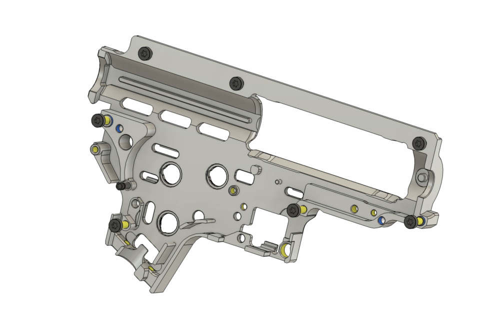 Купить RETRO ARMS 10722 CNC gearbox QSC shell for ARCTURUS m4 для ...