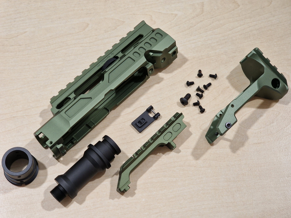 Купить 5KU 15211 AAP-01 Carbine Kit TYPE-C GREEN для страйкбола по цене ...