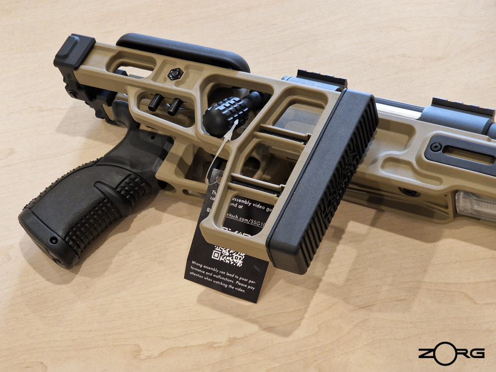 Купить Novritsch 14830 SSG10 A3 TAN SHORT BARREL AR Grip - V3, Airsoft ...